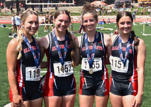 Girls’ 4x100 relay sets new school record at state meet | Ellsworth ...