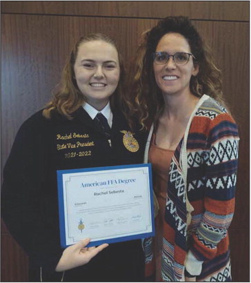 FFA AMERICAN DEGREE RECIPIENT | Ellsworth County Independent Reporter