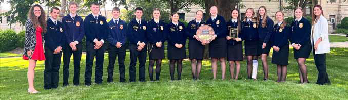 FFA earns Triple Crown Award | Ellsworth County Independent Reporter